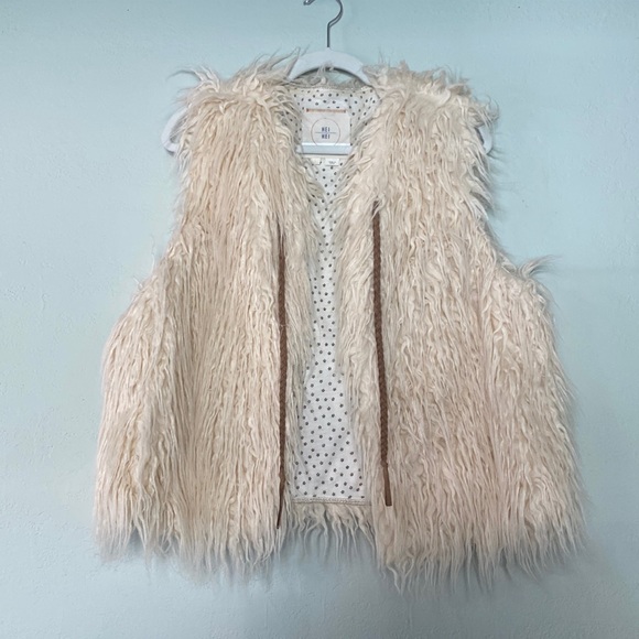 Anthropologie | Jackets & Coats | Anthropologie Hei Hei Faux Fur Shaggy ...